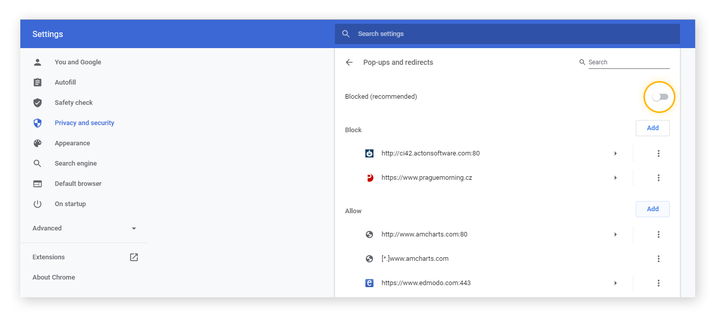 How to Block or Allow Pop-Ups in Chrome