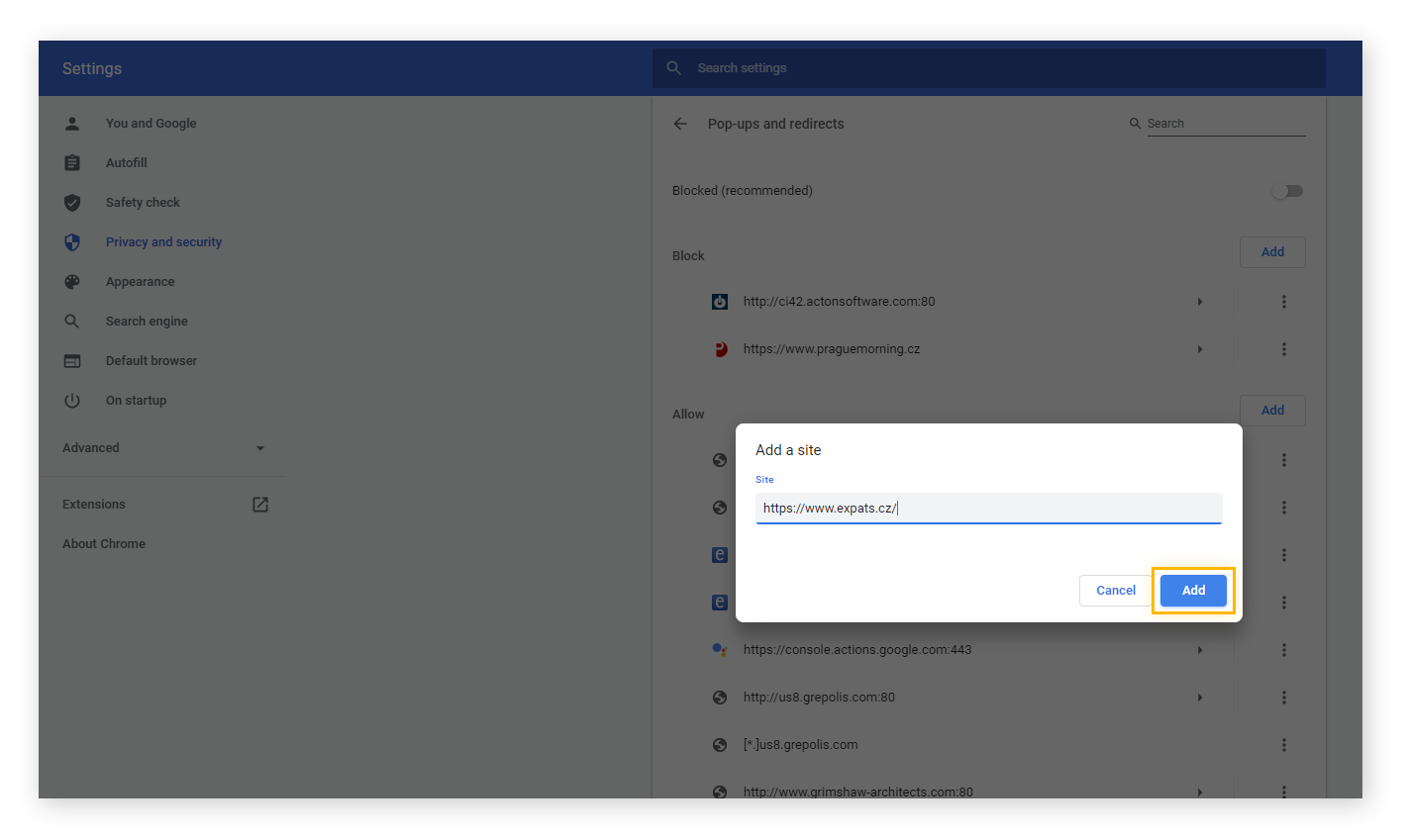 How to Block or Allow Pop-Ups in Chrome