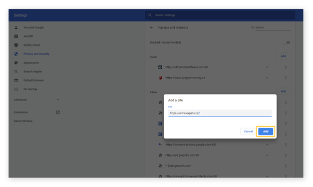 How to Block or Allow Pop-Ups in Chrome