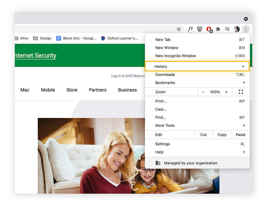 Clear All Search and Browsing History in Any Browser | AVG