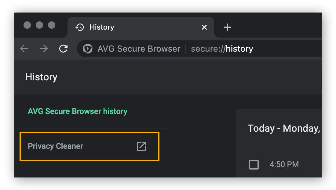 How to Clear Search History & Delete Browser History | AVG