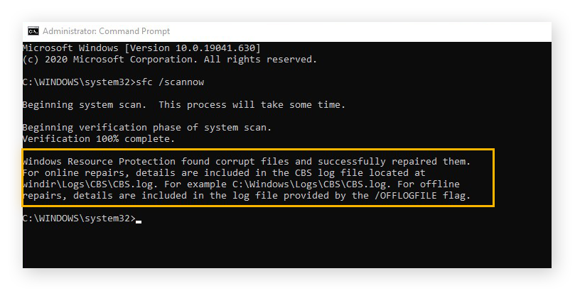 Repair Corrupt Windows System Files With SFC & DISM