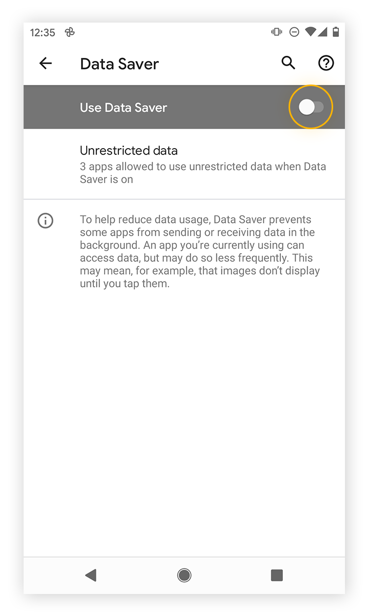 What is Background Data & How to Restrict It