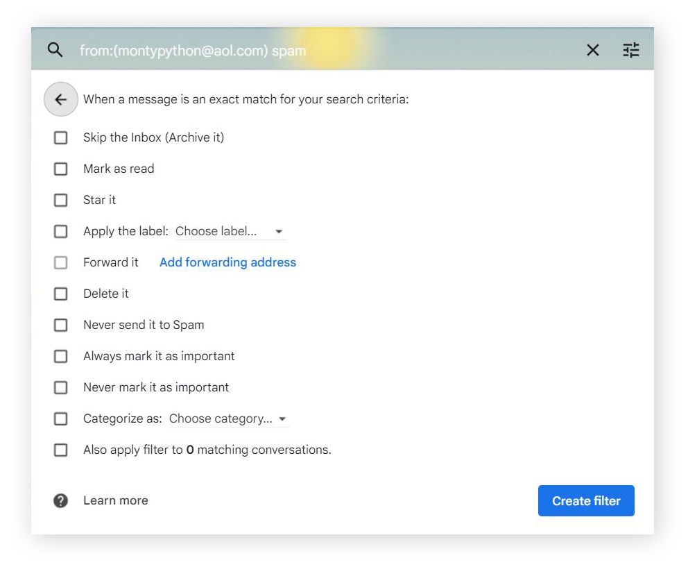 How to Stop and Block Spam Emails