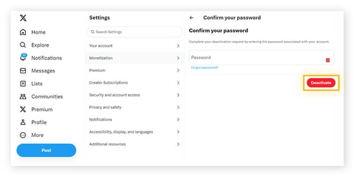 How to Delete Your X (Twitter) Account - Wiziwiz