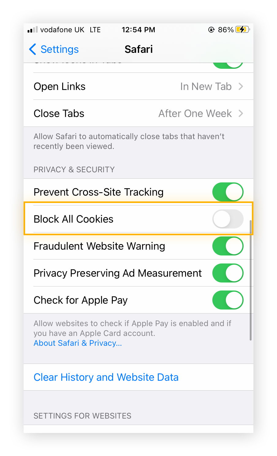 How to Enable & Disable Browser Cookies