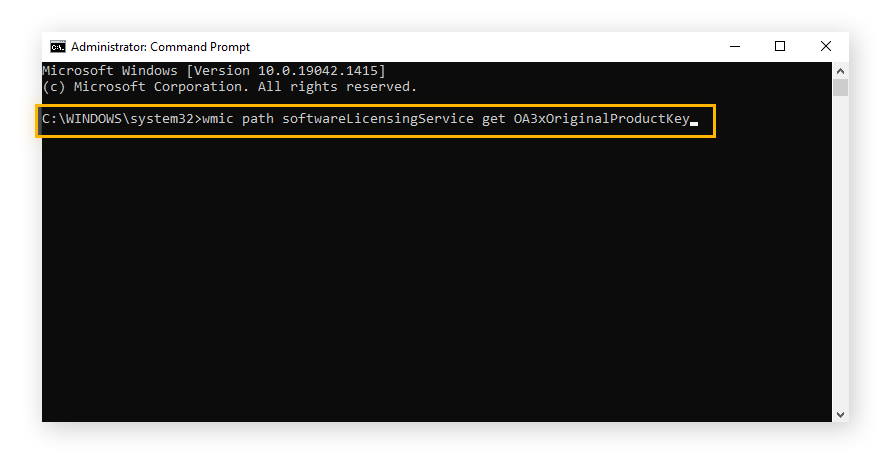 Uw Windows-productsleutel vinden: Windows 10 en lager