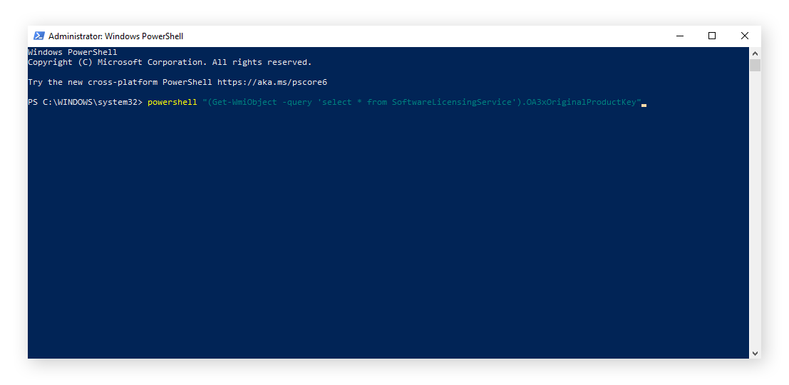 Encontre a chave de produto do Windows 10 e anteriores