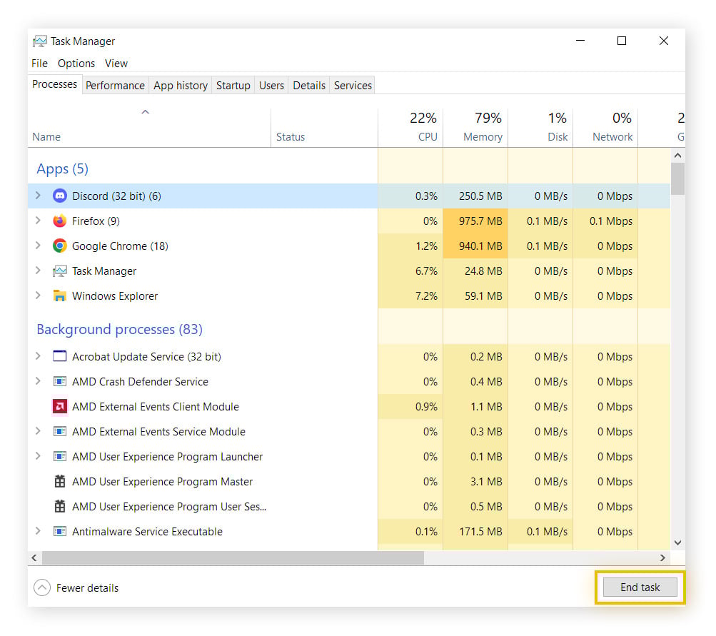 How to Fix High (100%) CPU Usage in Windows