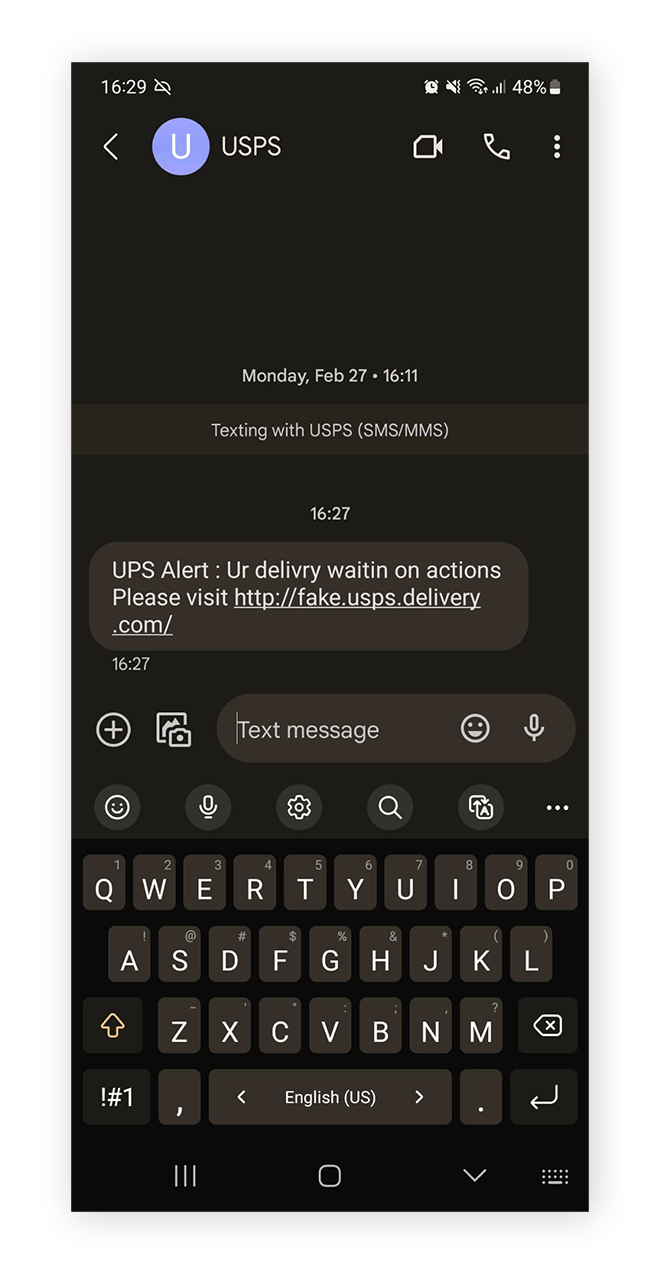 How to Identify a Fake Text Message, Report & Examples