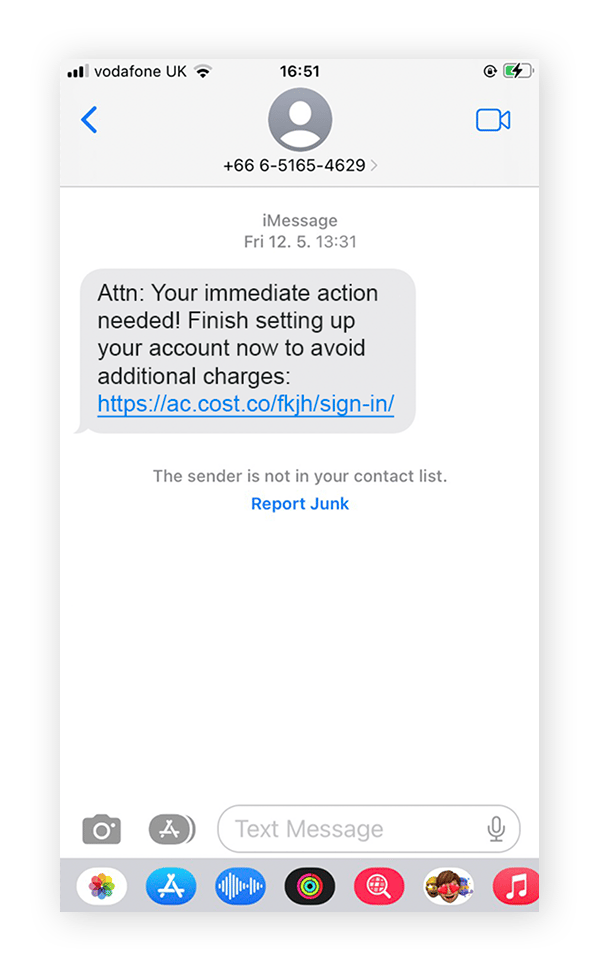 How to Identify a Fake Text Message, Report & Examples