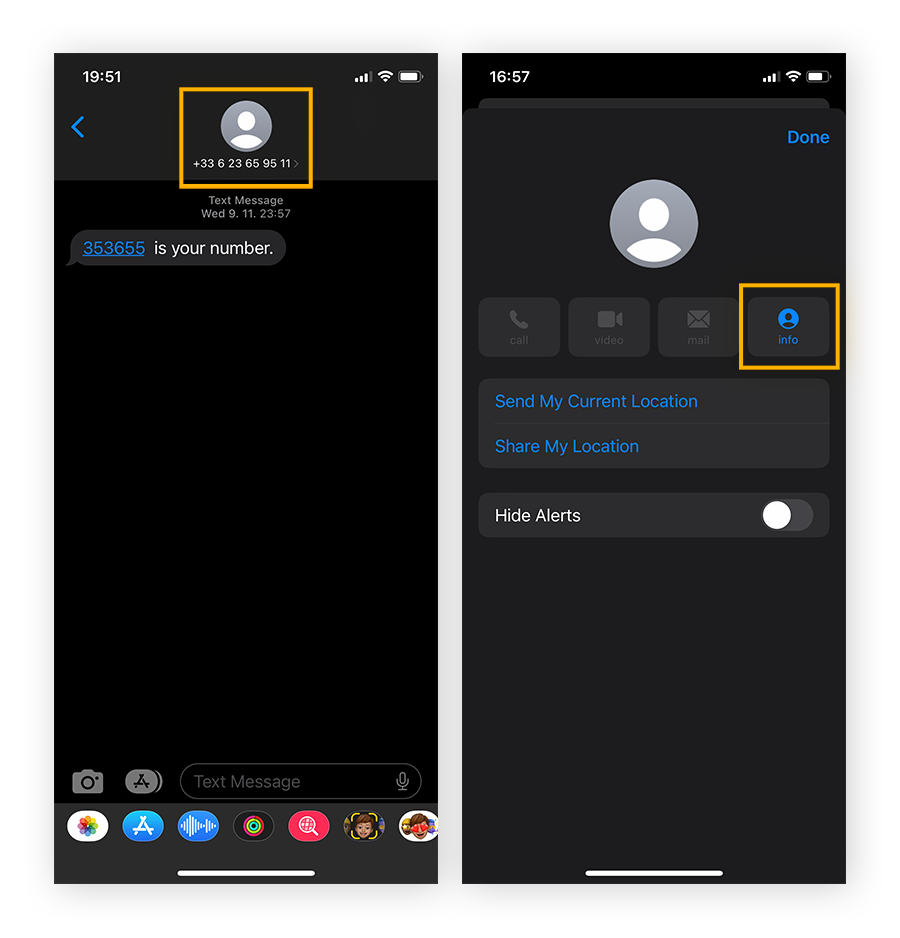 Identificar un mensaje de texto falso: informe y ejemplos