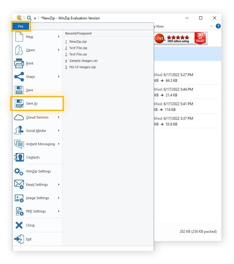 Aprire ed estrarre i file RAR su PC, Mac o cellulare