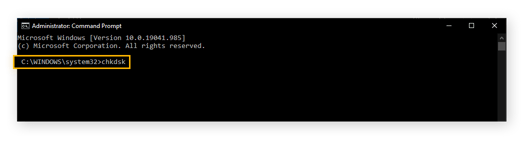 CHKDSK /F /R /X Commands to Scan & Fix Hard Drives