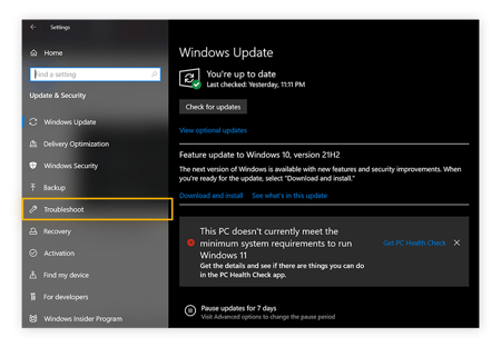 What to Do When Windows Update Failed or Isn't Working