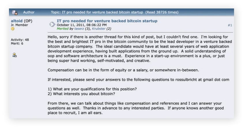 Silk Road Website: The First Dark Web Marketplace