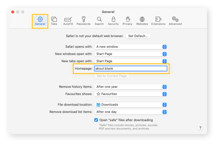 What is about:blank and should I remove it?